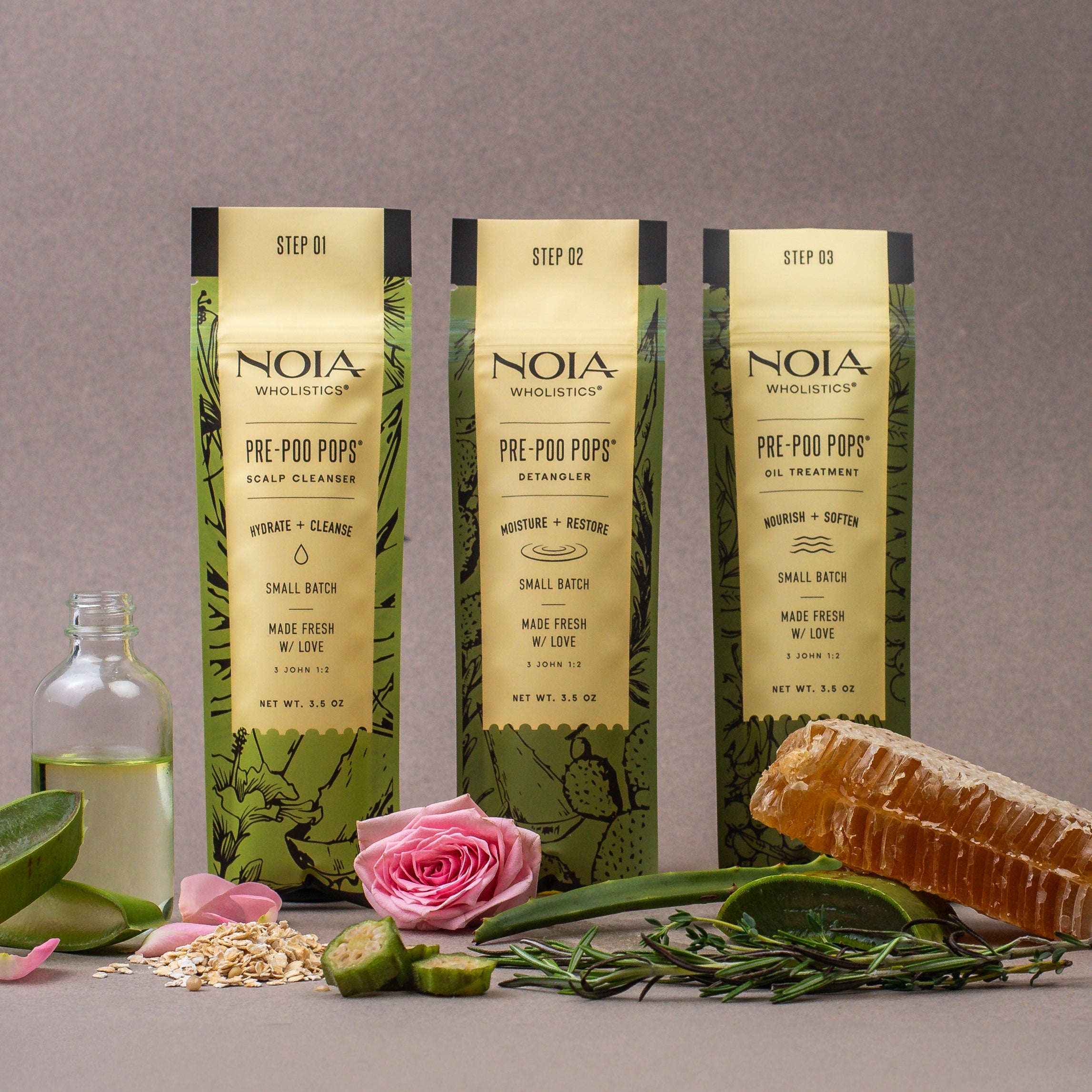 Pre-Poo Pops Hair & Scalp Treatment – NOIA Wholistics®